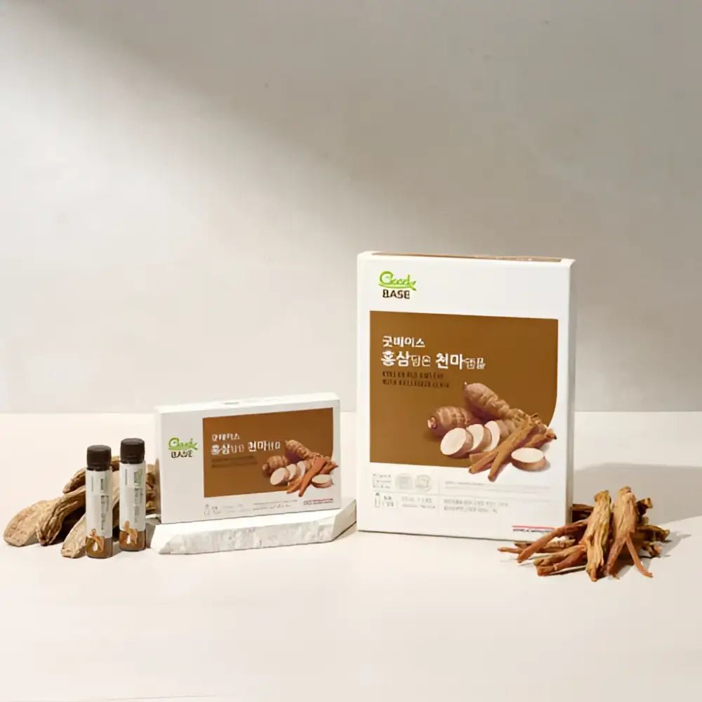 Jung kwan jang goodbase red ginseng cheonma ampoule – Korean Beauty